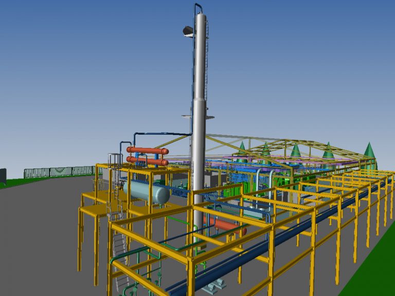 3D Industrial Plant Visualization | Engineering Review | M4 PLANT