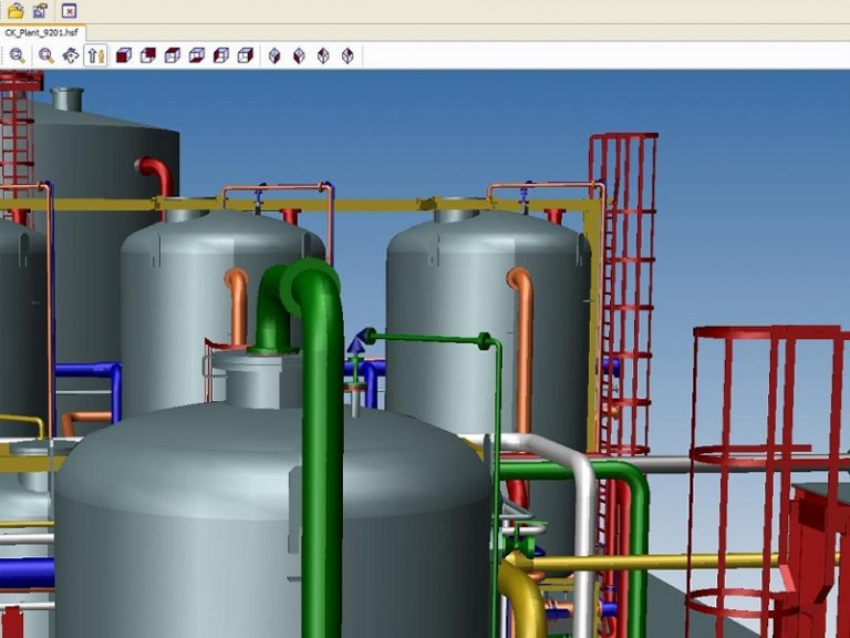 3D Industrial Plant Visualization | Engineering Review | M4 PLANT