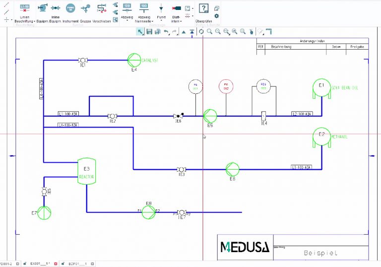 P&ID Software for 3D Plant Design | P&ID | M4 PLANT