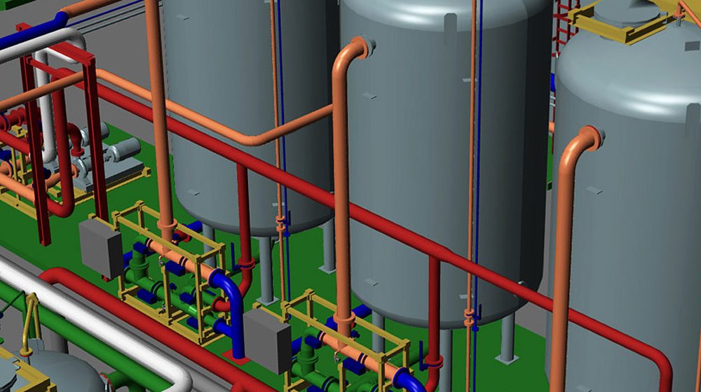 3D Plant Engineering Software MPDS4 PLANT DESIGN