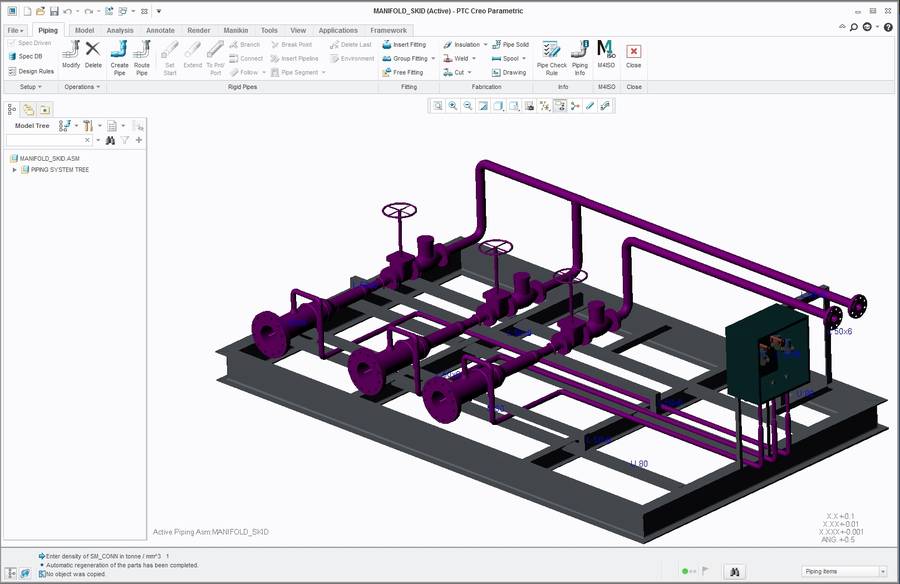 Functions of the Isometrics software | M4 ISO Isometrics for PTC Creo ...