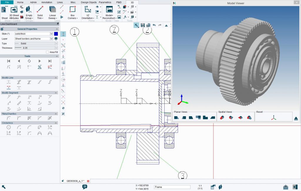 3D Modelling with the cad software | M4 DRAFTING