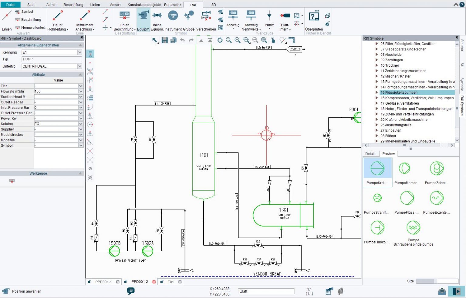 P&ID Software Module for 2D CAD | M4 P&ID
