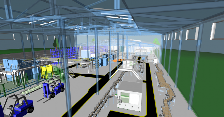 3D Factory Design & 2D Layout Software | M4 PLANT