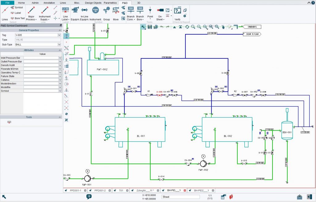 P&ID Software for Plant Design - M4 PLANT
