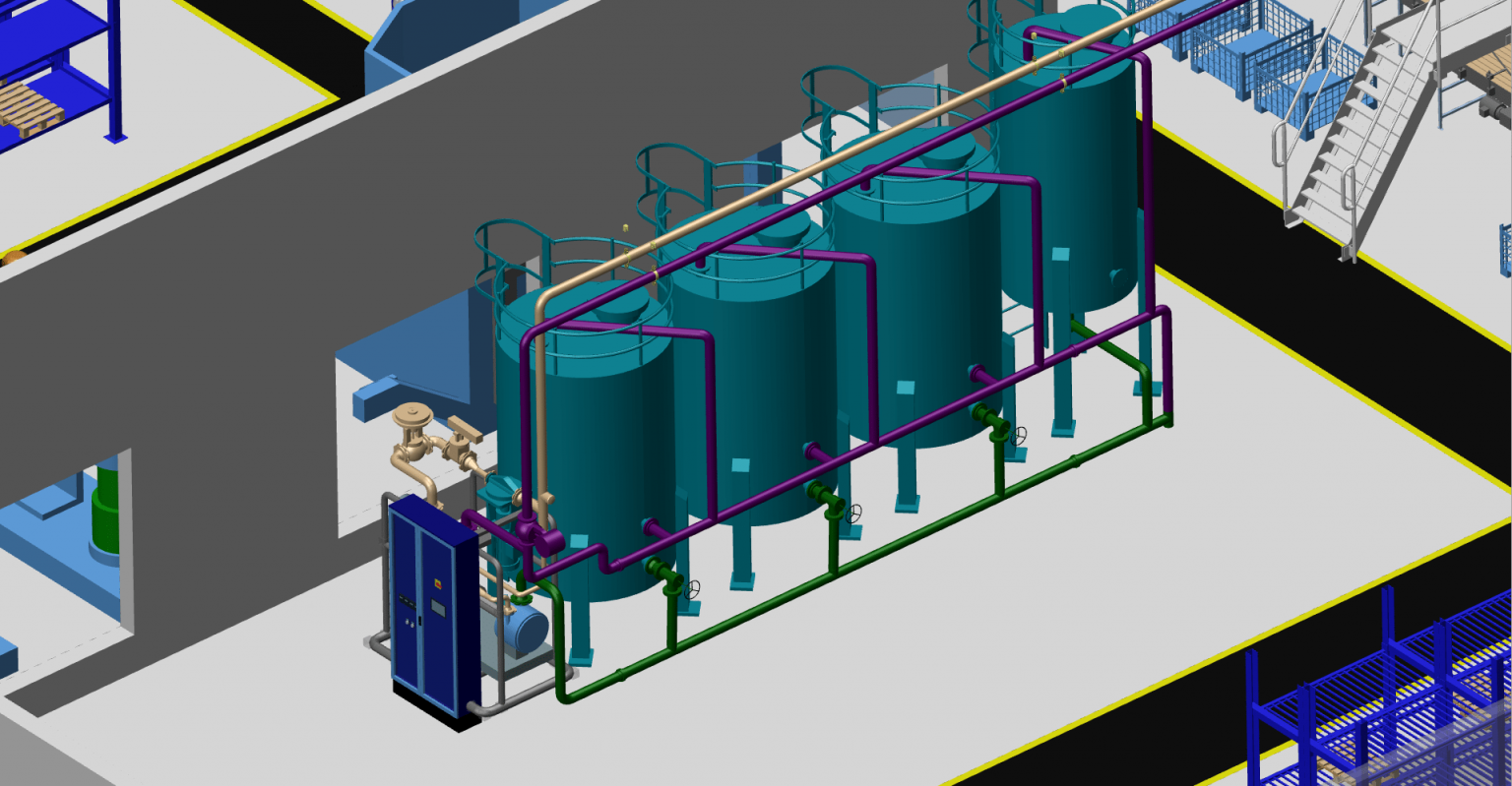 3D Piping Design Software | M4 PLANT