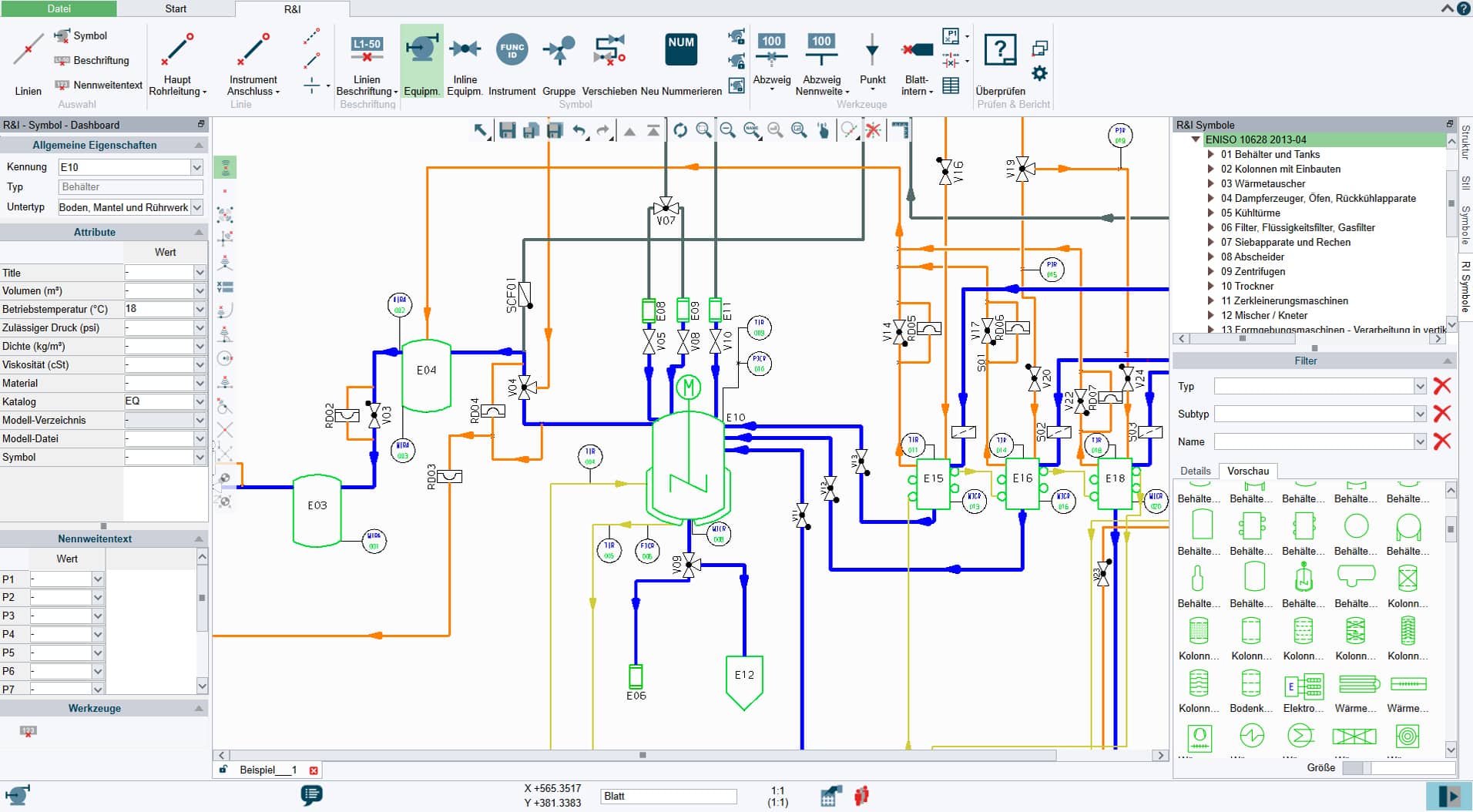 Piping and Instrumentation Diagram - Basis for sustainable Process Design