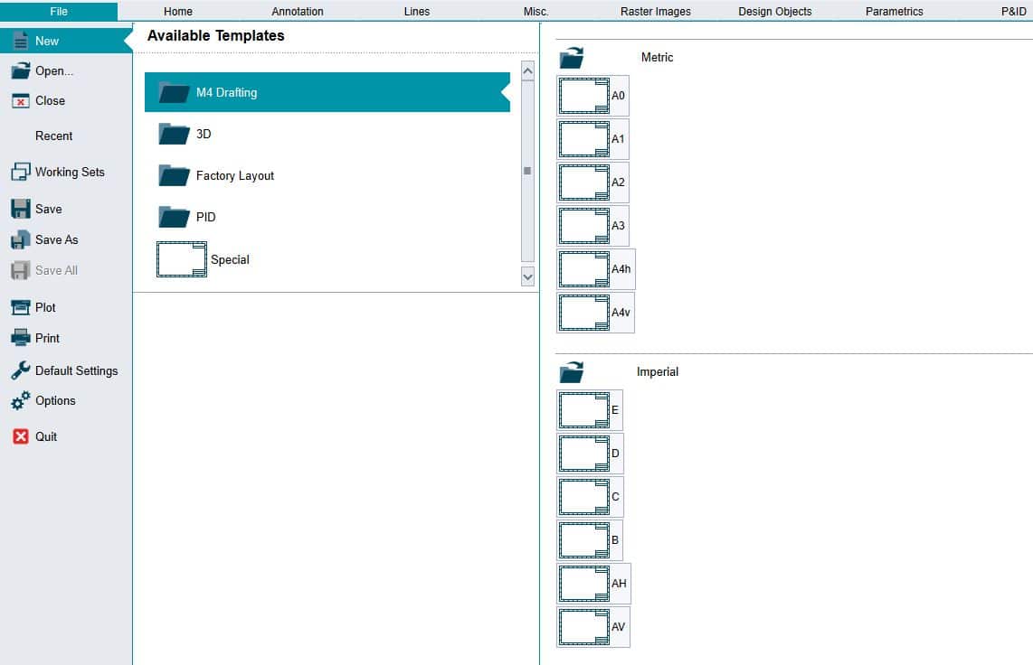 New In M4 DRAFTING 2D/3D cad software | Release Information